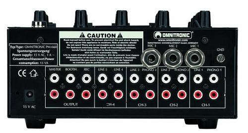 OMNITRONIC PM-660 Pro DJ-Mixer | music store