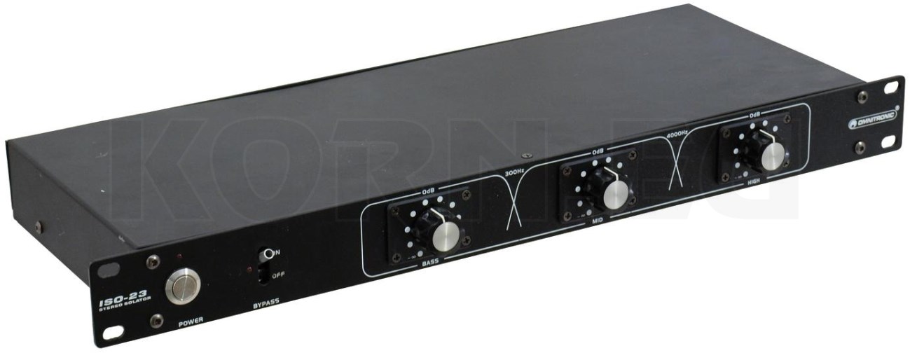 OMNITRONIC ISO-23 DJ-Isolator | Musikhaus