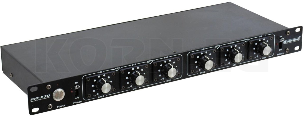 Omnitronic ISO-23D DJ-Isolator