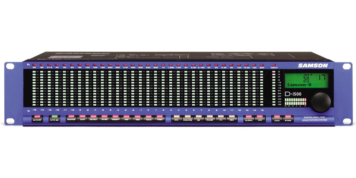 Samson D 1500 Digital Real Time Analyzer | Musikhaus