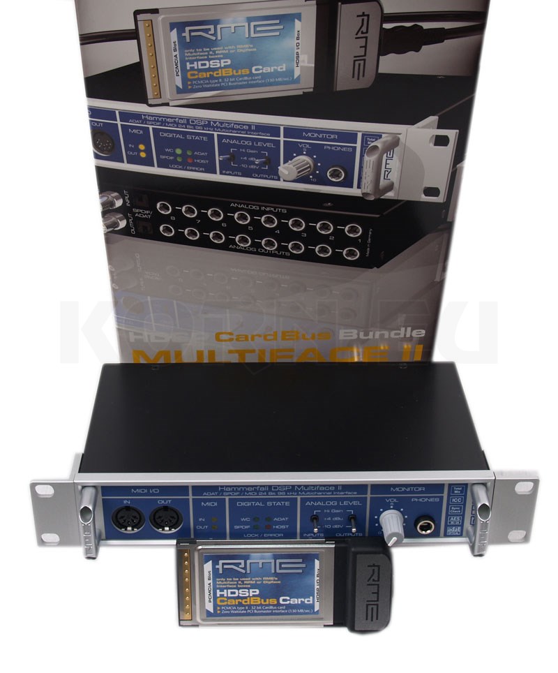 RME Multiface II mit CardBus Bundle | Musikhaus