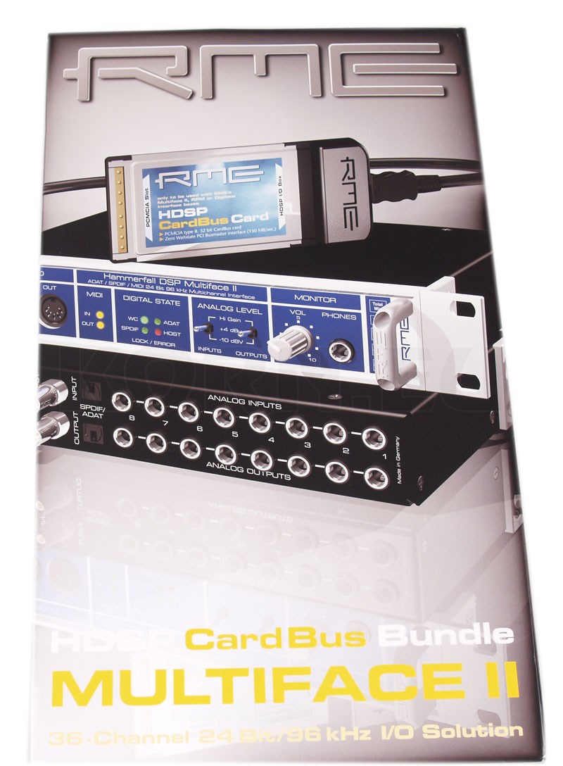 RME Multiface II mit CardBus Bundle | Musikhaus