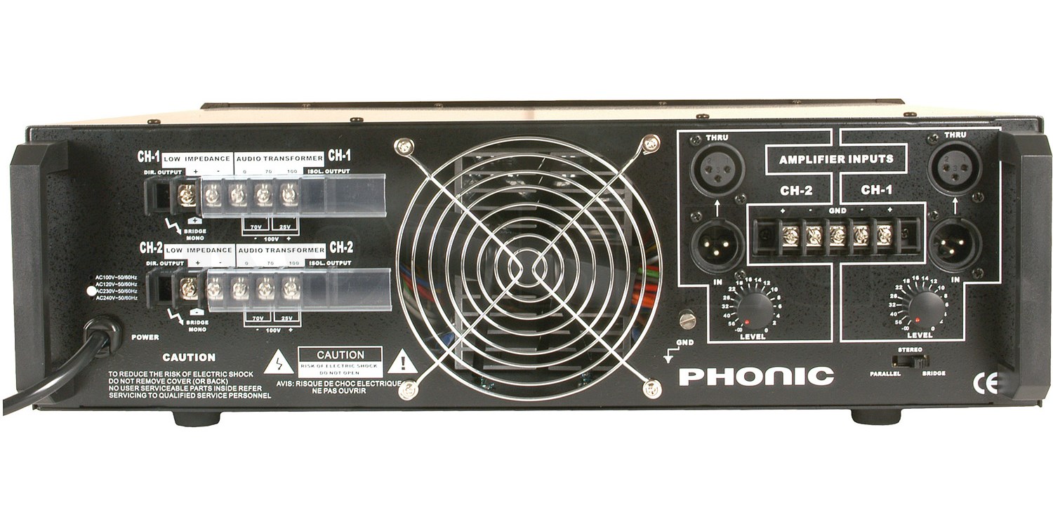 Phonic ICON700 Endstufe | Musikhaus