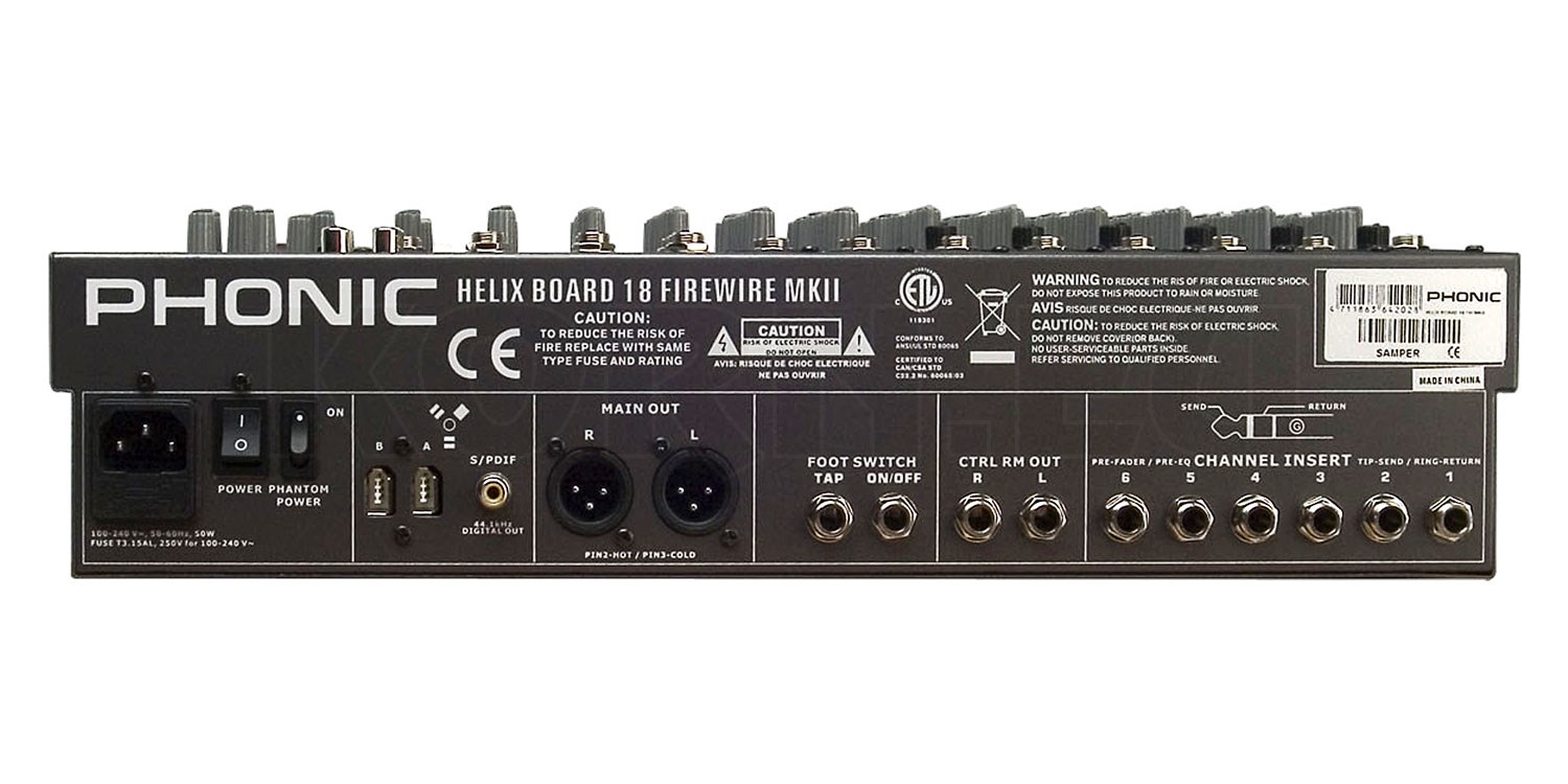 Phonic Helix Board 18 Firewire MKII | Musikhaus