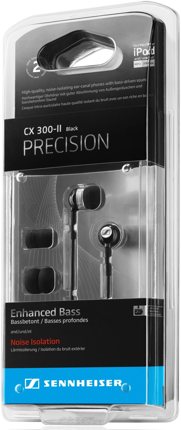 Sennheiser CX 300 II Precision schwarz | music store