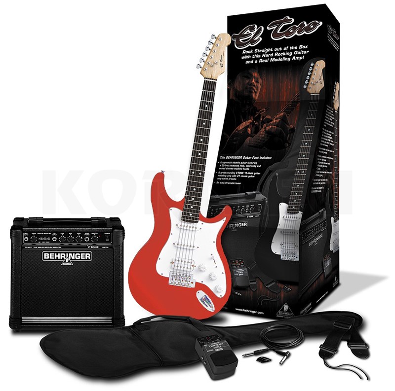 Behringer El Toro Guitar Pack Red | music store