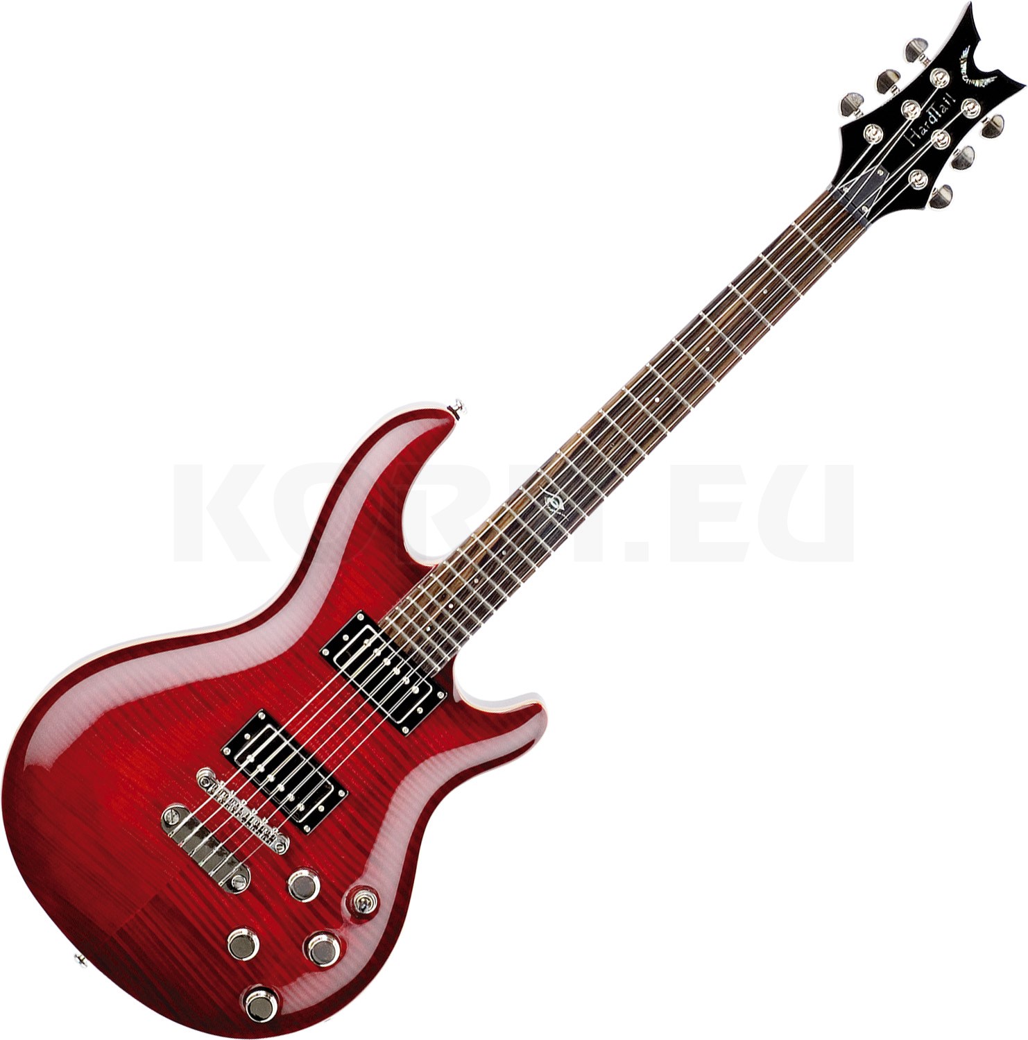 DEAN Guitars Evo Hardtail Select Trans Red | Musikhaus