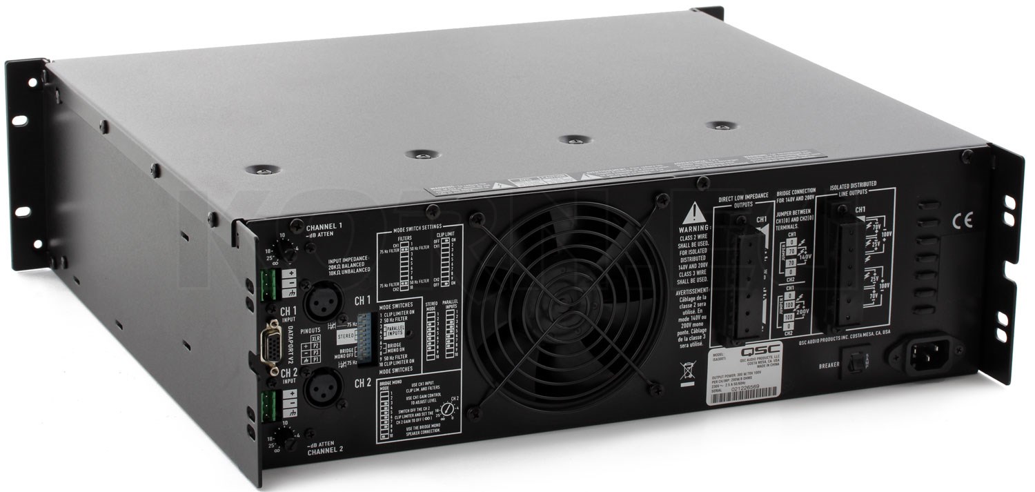 QSC ISA 300 Ti 100V Endstufe | Musikhaus