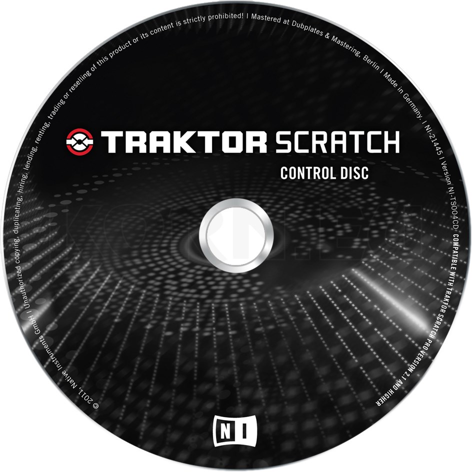 NI Traktor Scratch Time Code Control CD | Musikhaus