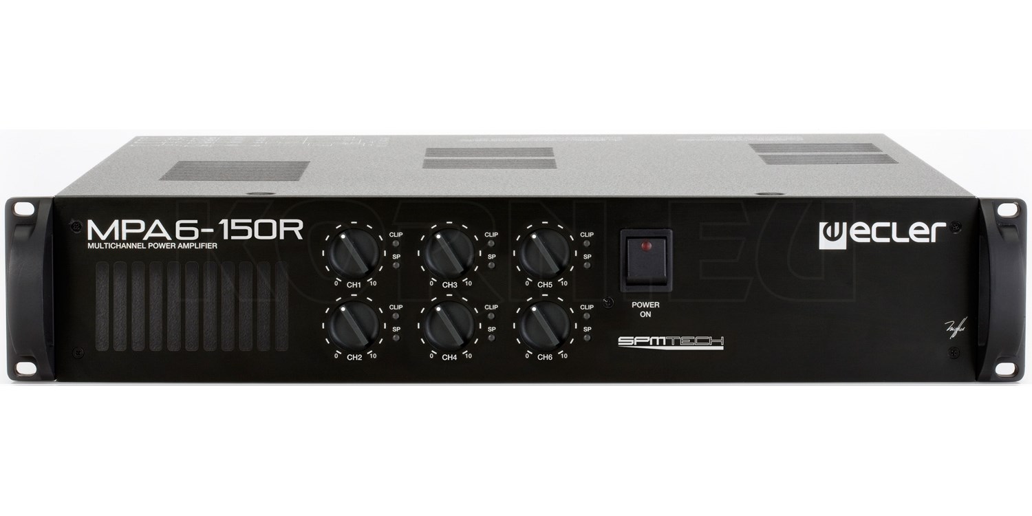 Ecler MPA 6-150 R 6 Kanal | Musikhaus
