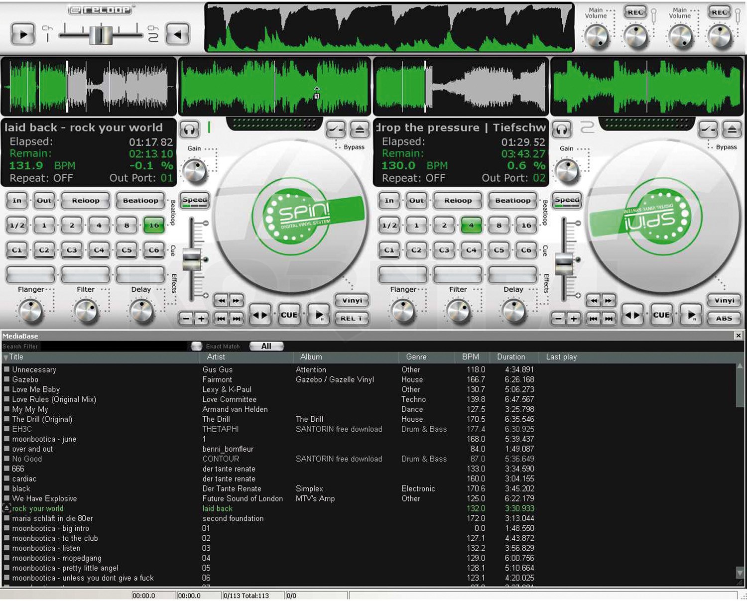 Reloop Spin Timecode DJ System | Musikhaus