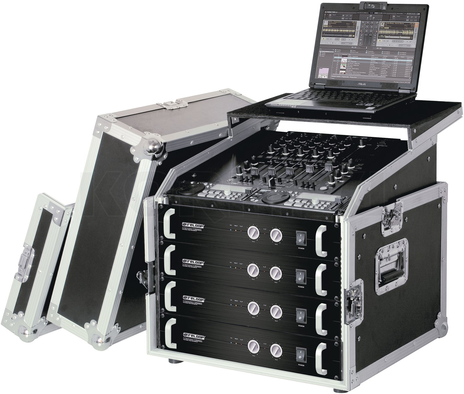 Reloop 19 Zoll Rack Case 8HE PRO m. Laptop... | music store