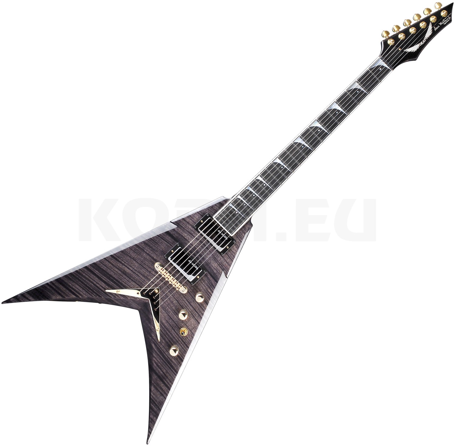 DEAN USA Dave Mustaine Signature VMNT, Trans Black | Musikhaus