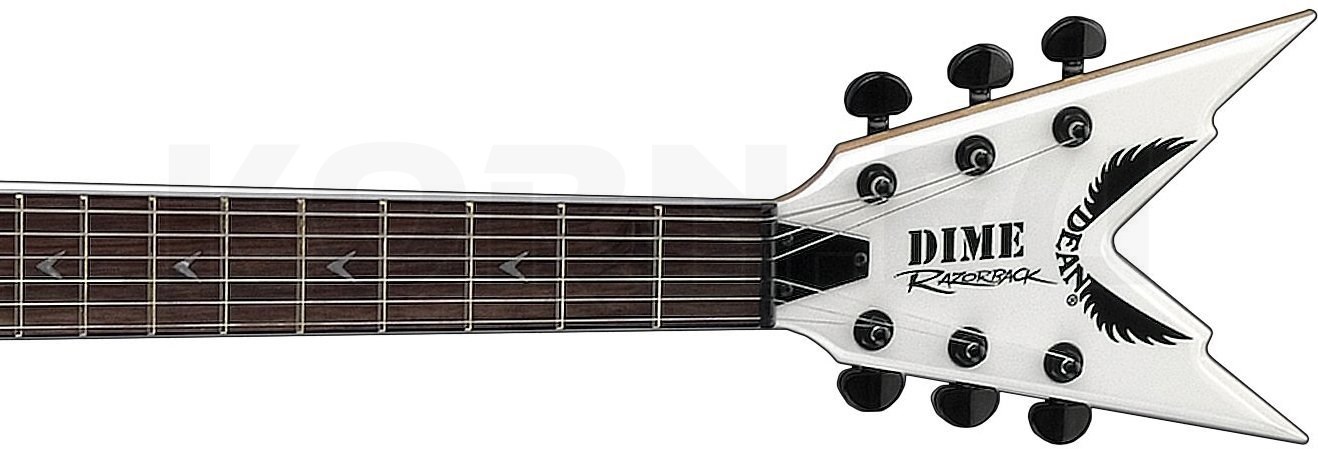 DEAN GUITARS Razorback DimeBag Classic White | music store