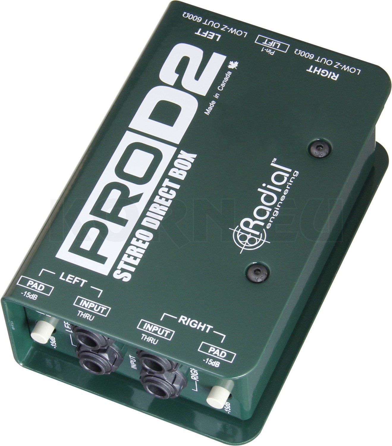 Radial engineering Pro D2 DI Box