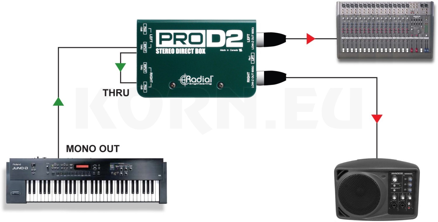 Radial engineering Pro D2 DI Box | Musikhaus