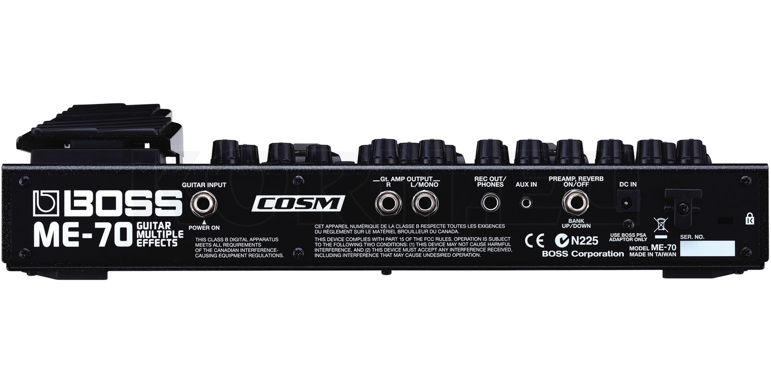 Boss ME-70 Multieffekt Preamp | Musikhaus