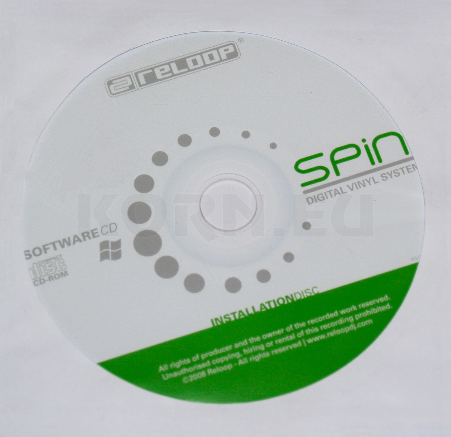 Reloop Spin Software CD incl. Lizenz | Musikhaus