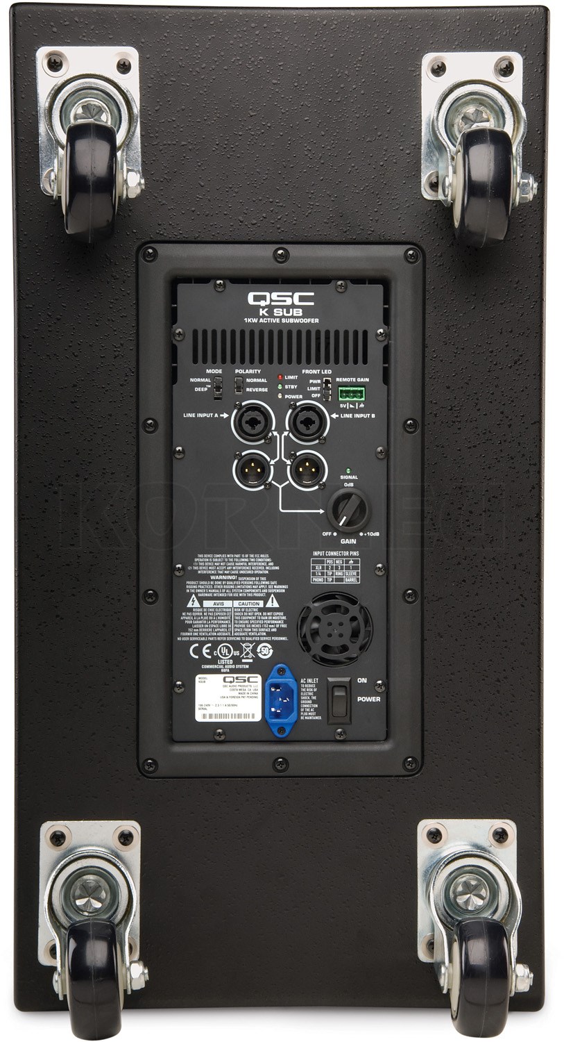 QSC K Sub in Aktive Subwoofer | Musikhaus