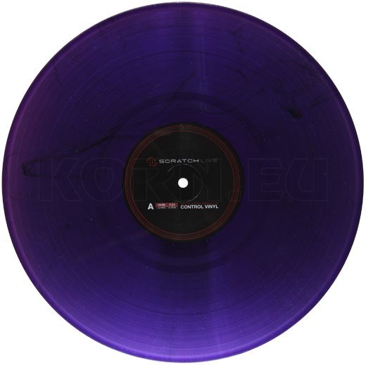 Rane Serato Scratch Live Vinyl Control Record Lila