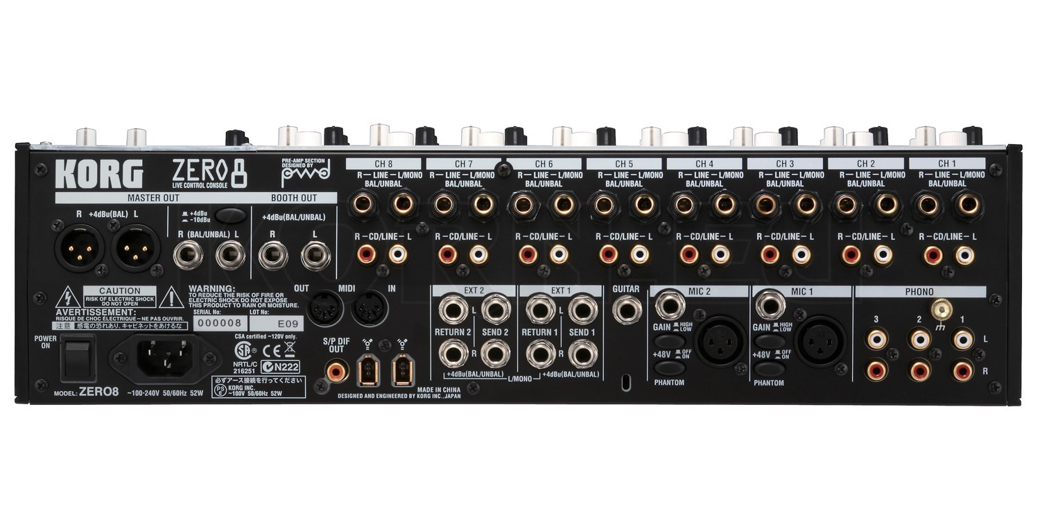 Sonderposten: Korg Zero 8 B-Ware | Musikhaus