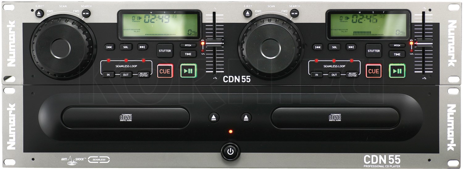 Numark CDN 55 in DJ CD Player doppelt | Musikhaus
