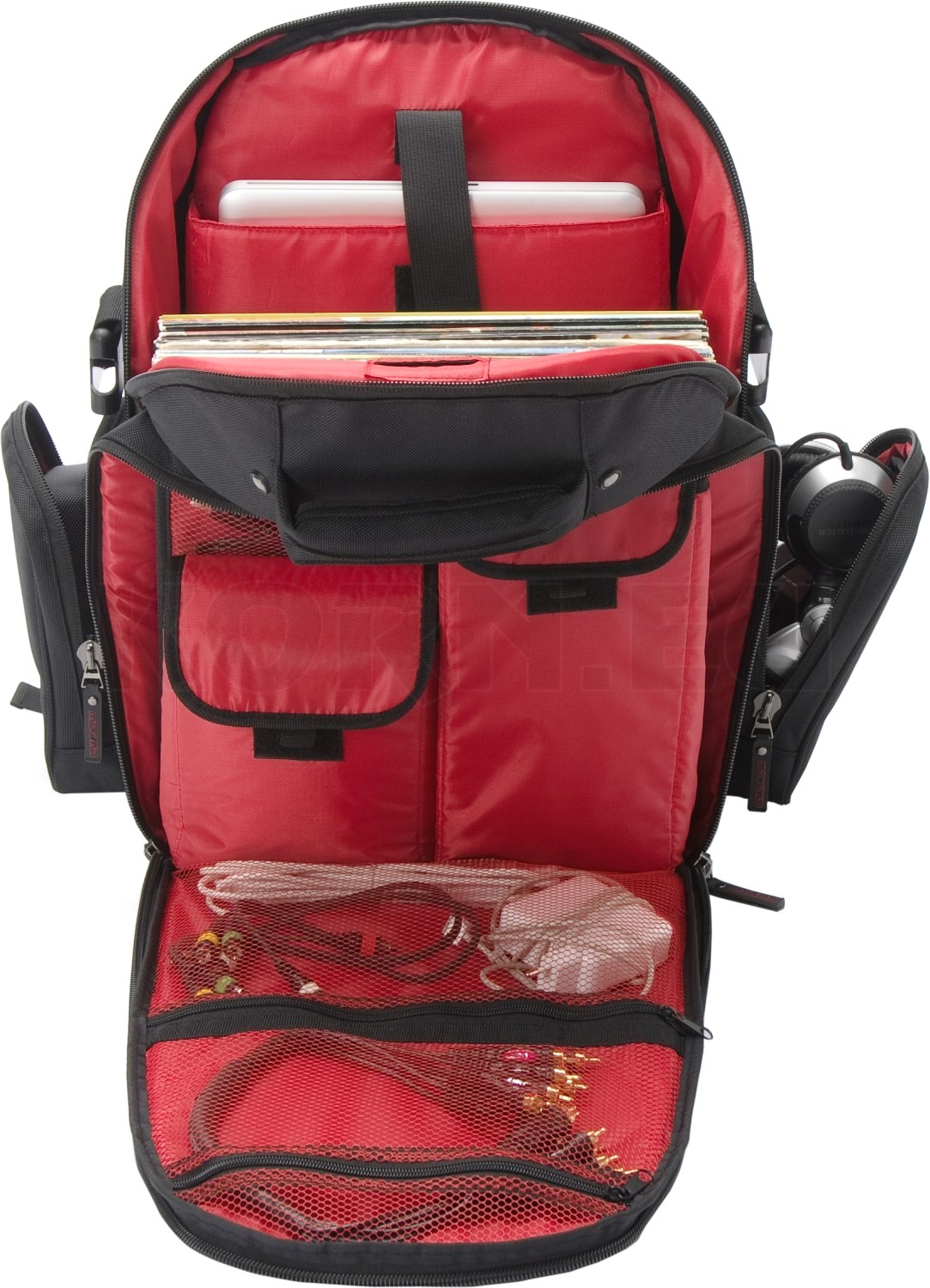 Magma Digi Backpack black/red
