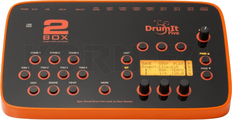 2Box Drum it Five 'The Brain' | Musikhaus