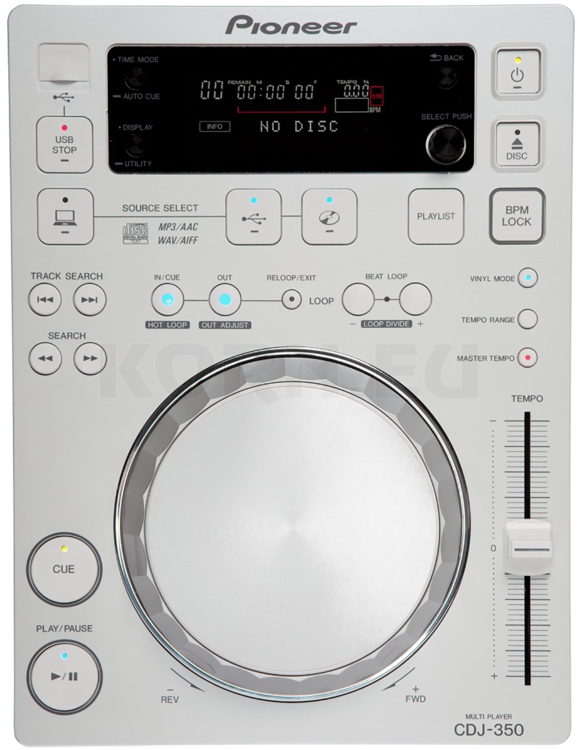 Pioneer DJ CDJ 350 White | music store