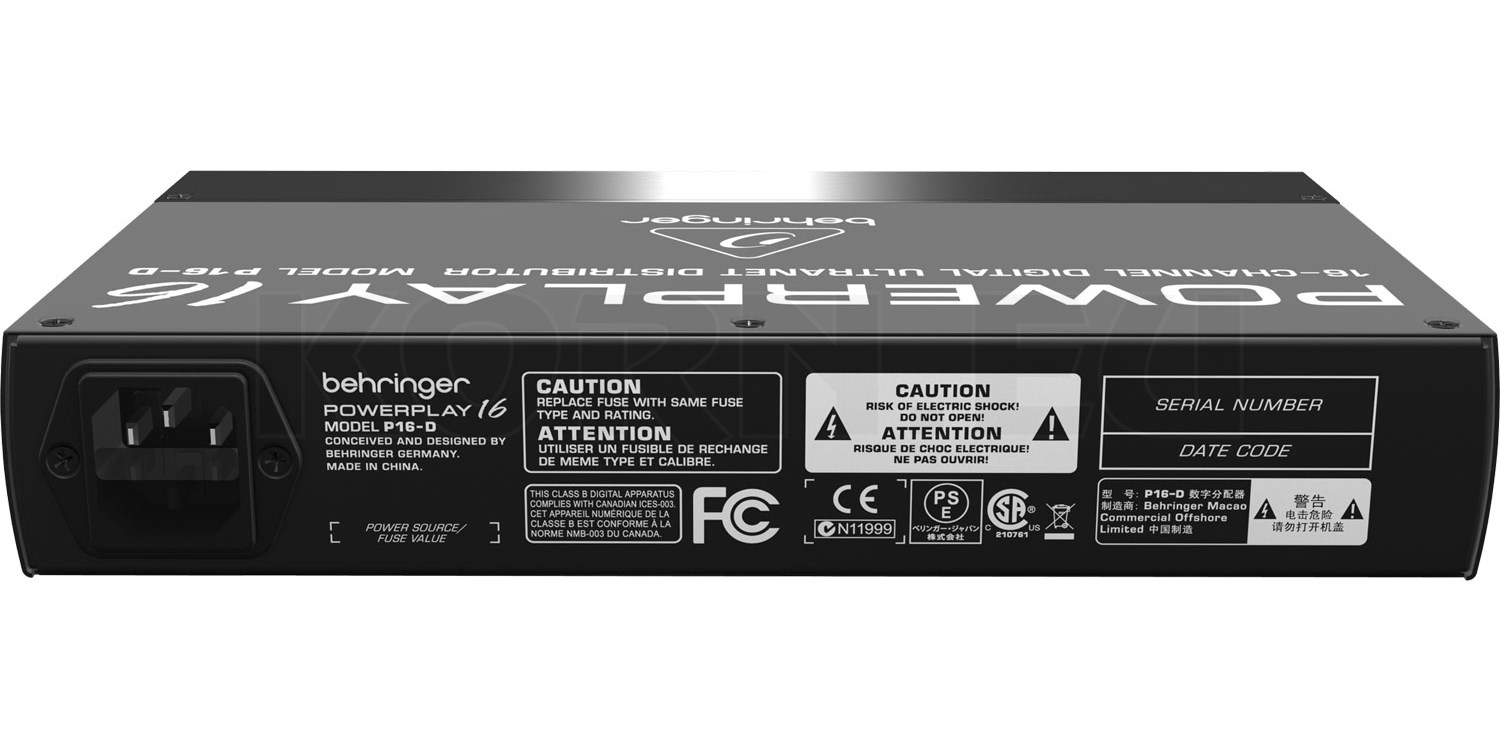 Behringer Powerplay P16-D Ultranet