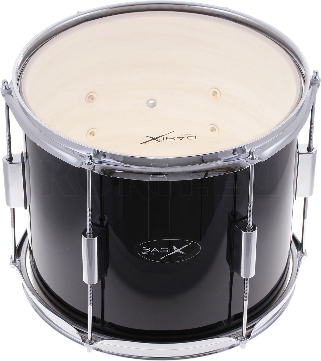 GewaPure Basix Marching Drum 12x10 Black | Musikhaus