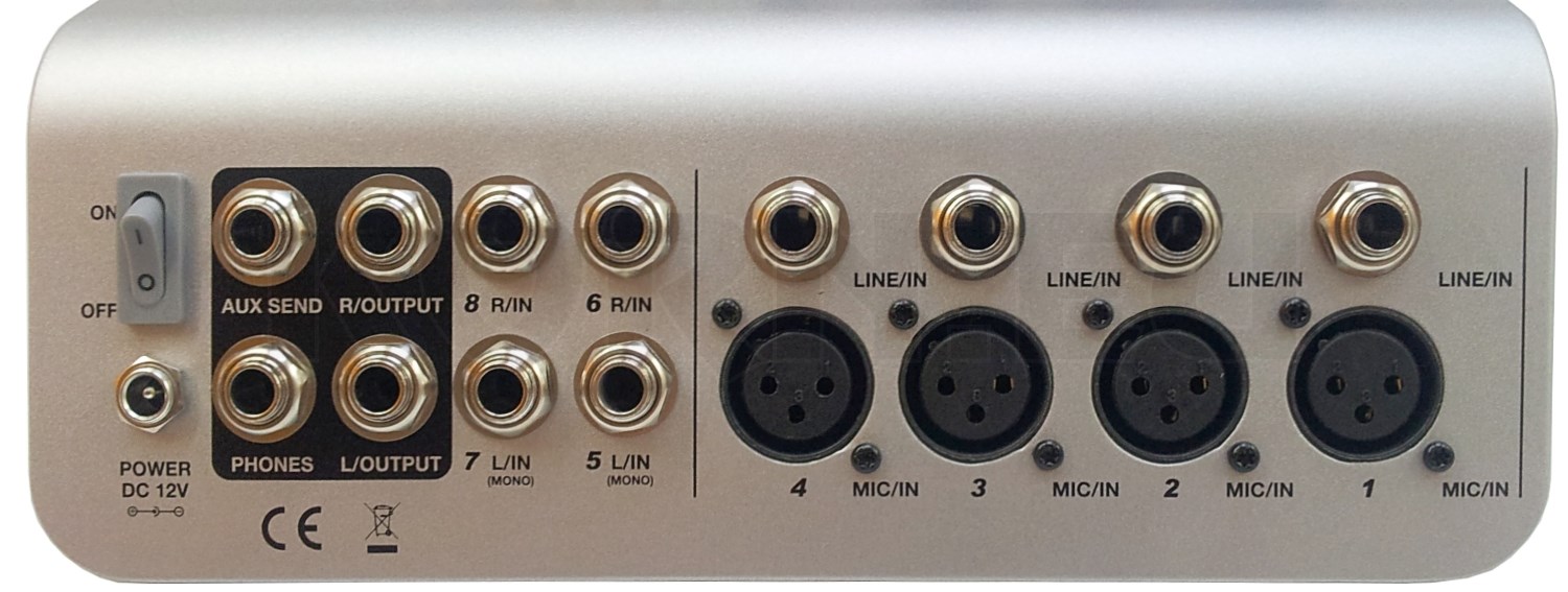 Alpha Audio 8-Kanal USB Kompaktmixer | Musikhaus