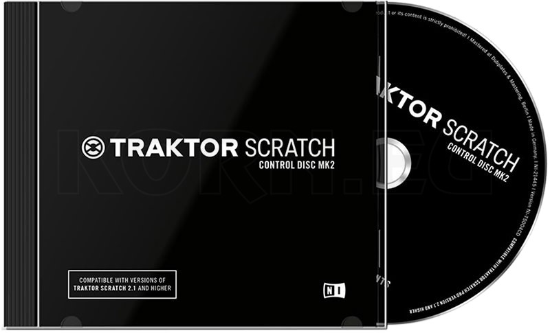 Native Instruments Traktor Scratch Time Code Control CD MK2