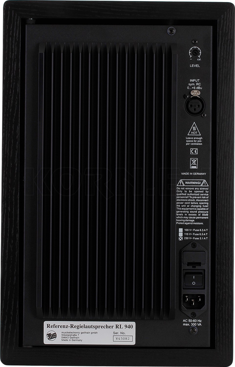 ME Geithain Studio RL-940 Esche furniert schwarz | music store