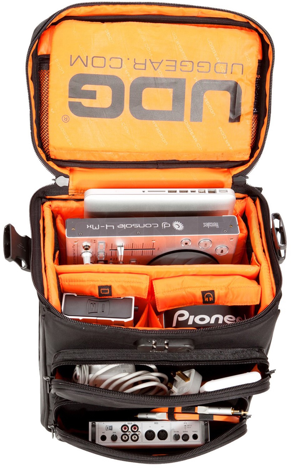 UDG Digital DJ Trolley To Go Black/Orange U9880BL/OR