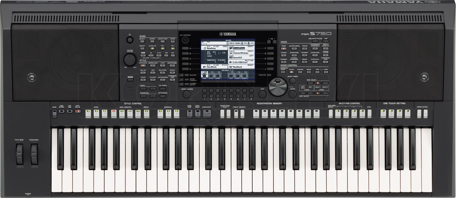 Yamaha PSR-S750 in Entertainer Keyboards | Musikhaus
