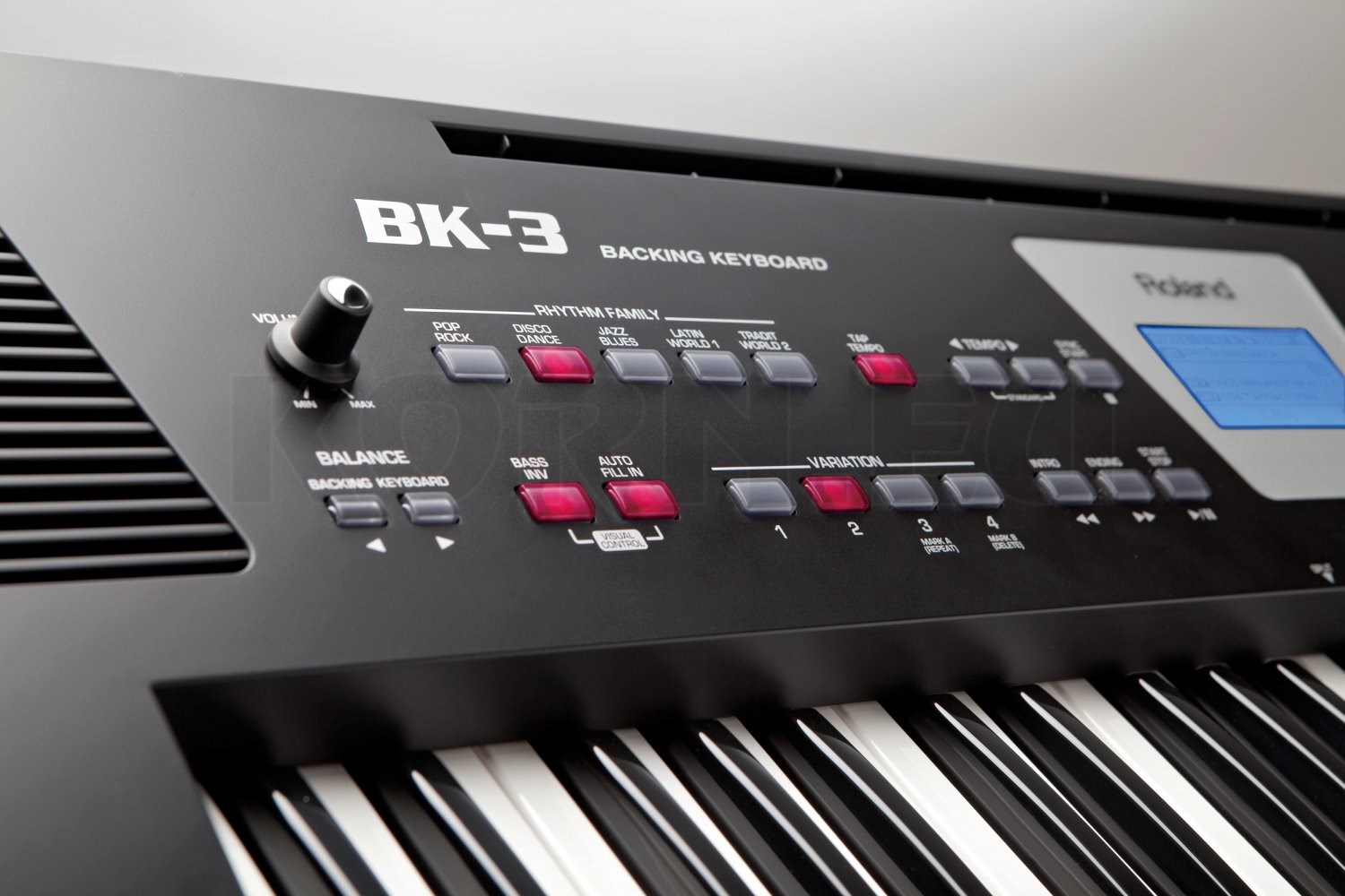 Roland BK-3-BK Backing Keyboard schwarz | Musikhaus