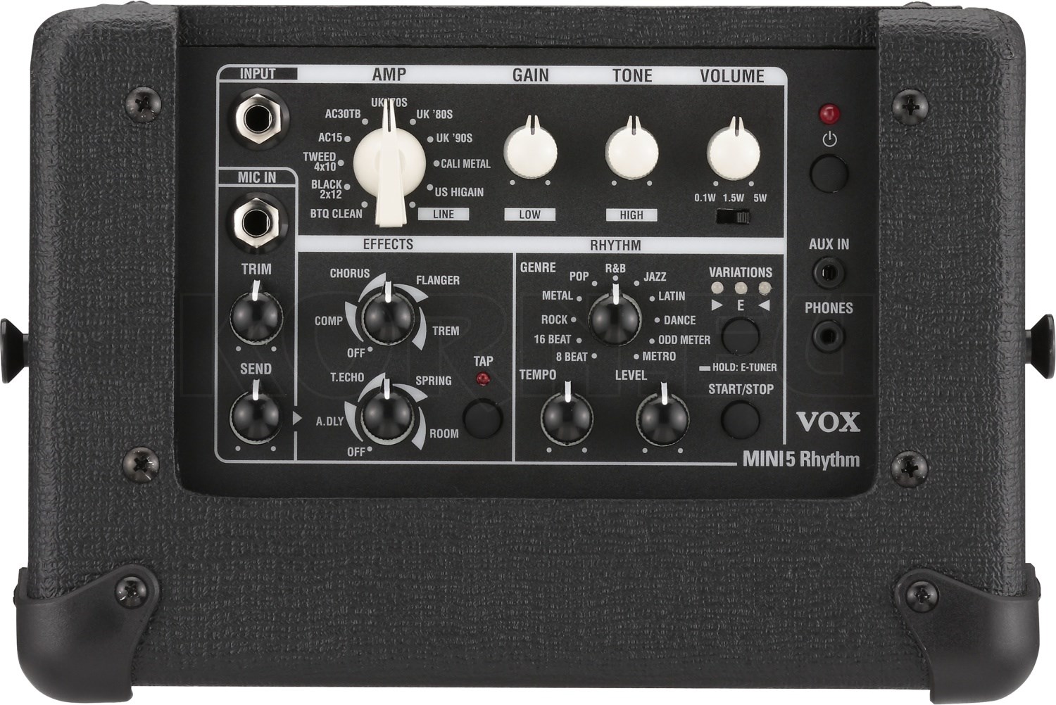 Vox MINI 5 Rhythm Black | Musikhaus