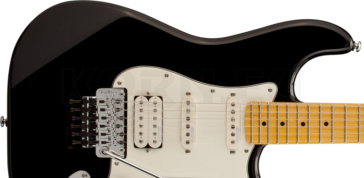 ESP Ltd ST-213 FR Maple Black E-Gitarre | Musikhaus