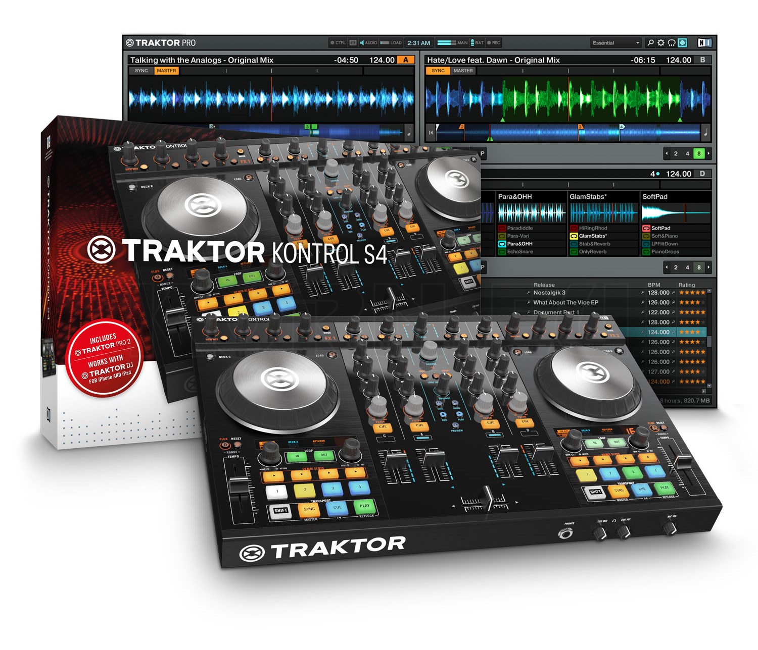 Native Instruments Traktor Kontrol S4 MK2 DJ... | Musikhaus