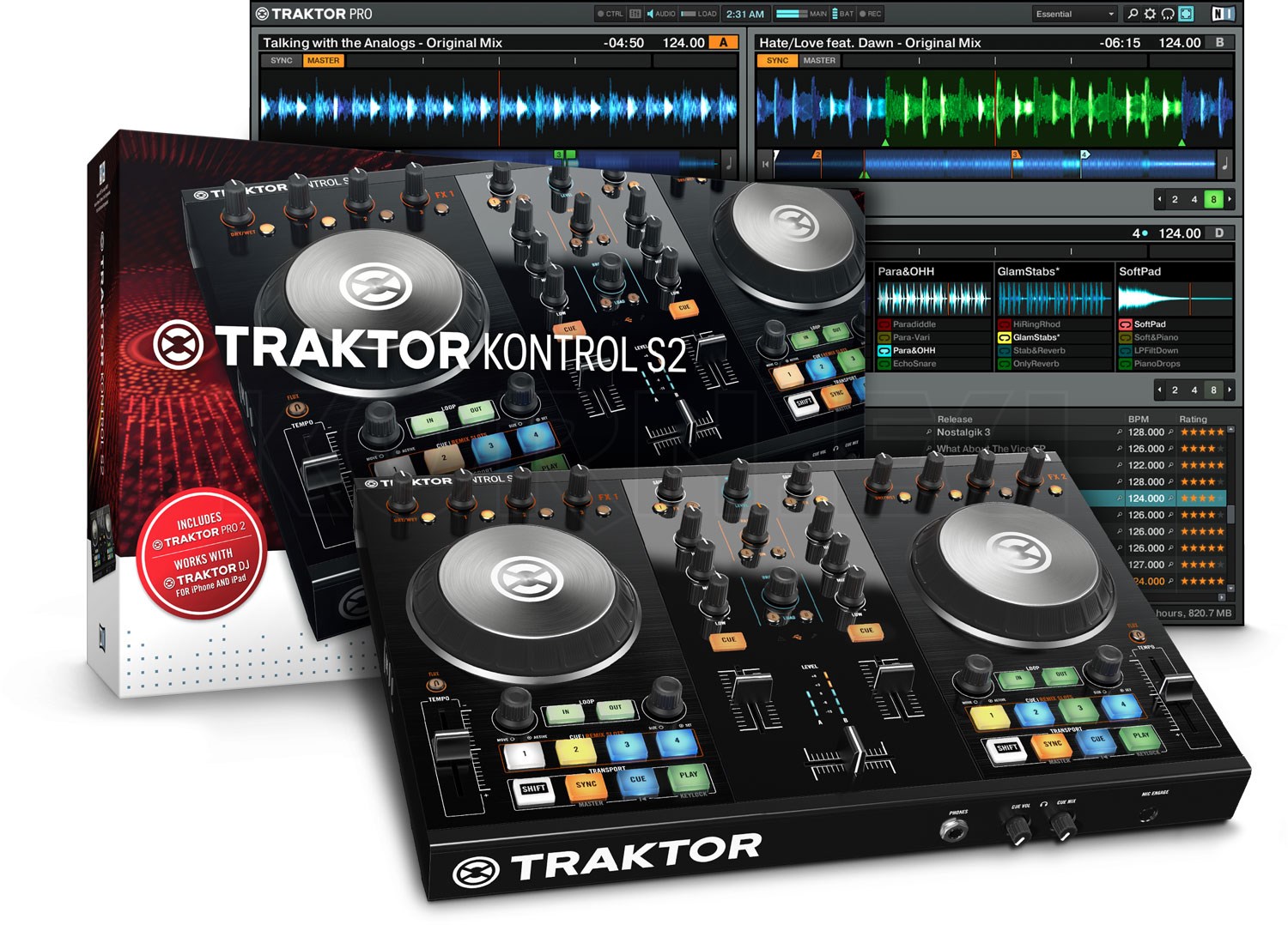 Native Instruments Traktor Kontrol S2 MK2 DJ... | Musikhaus