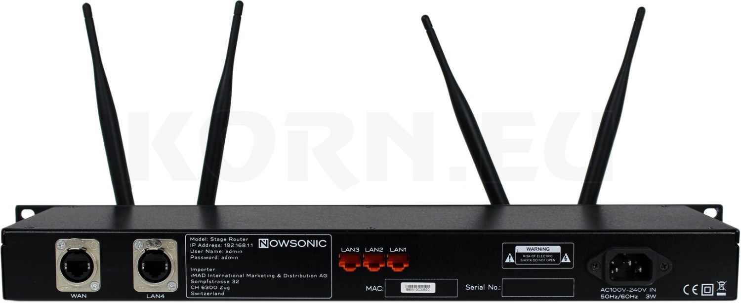 Nowsonic Stage Router | Musikhaus