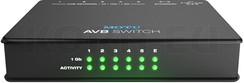 MOTU AVB Switch in Audio Interfaces USB Port | music store