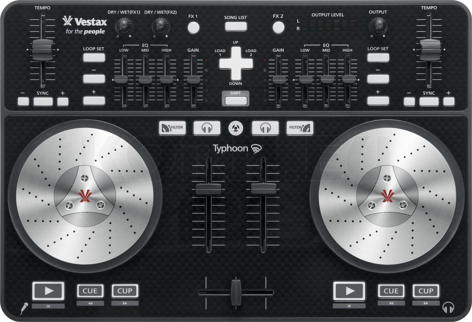 Sonderposten: Vestax Typhoon Controller Black... | Musikhaus