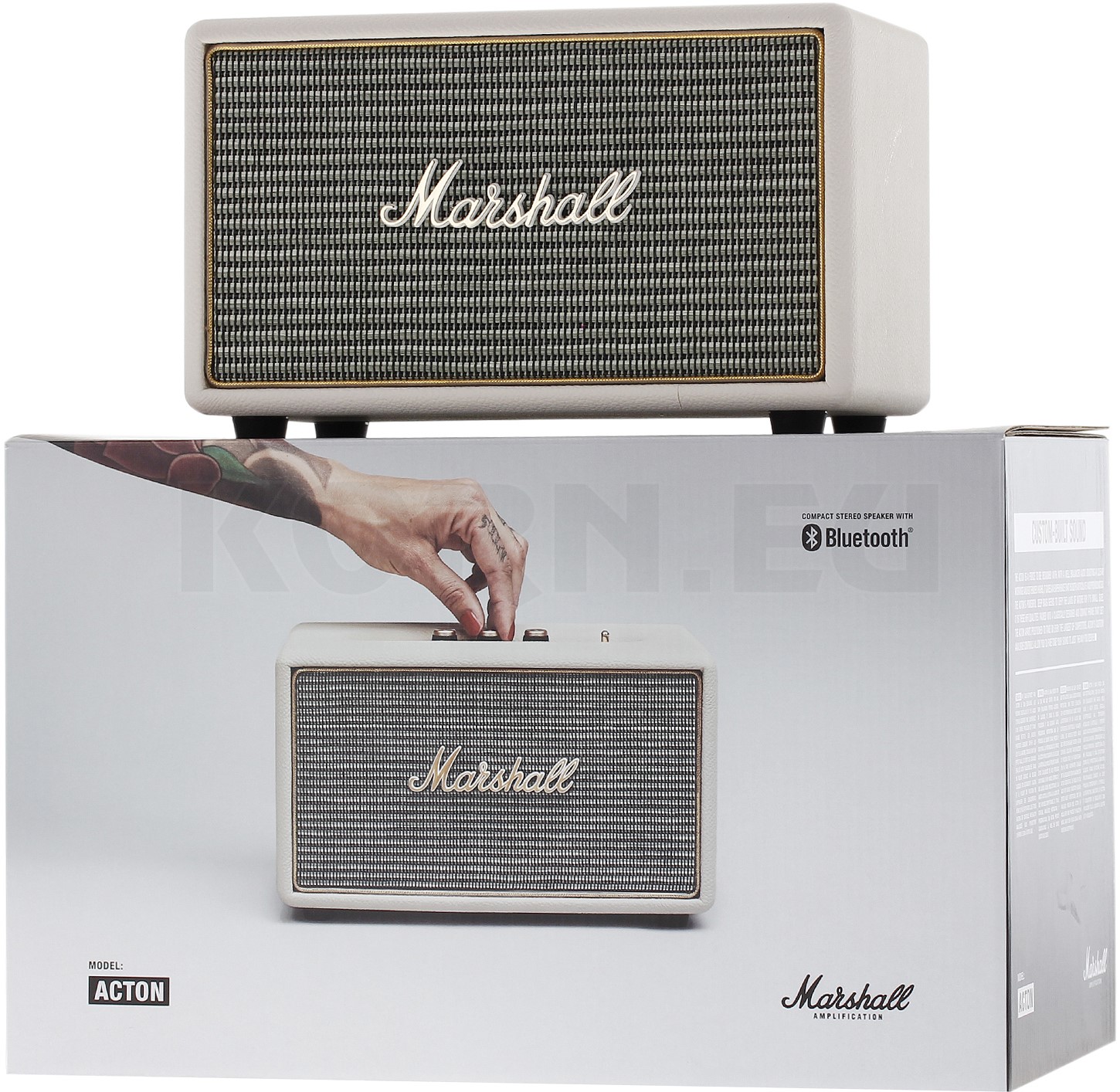 Marshall Acton cream Bluetooth Boombox