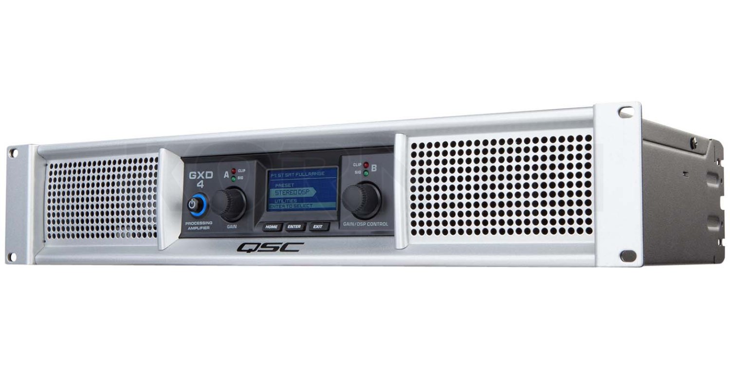 QSC GXD 4 in Endstufen bis 2 x 800 Watt an 4 Ohm | Musikhaus