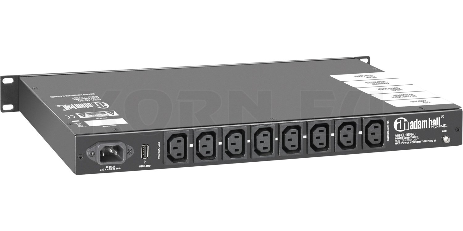 Adam Hall PCL 10 Pro Power Conditioner 19" | Musikhaus