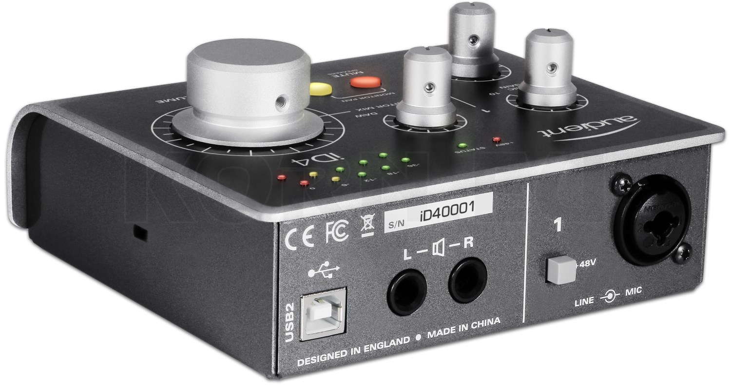 Audient iD 4 in Audio Interface USB | Musikhaus