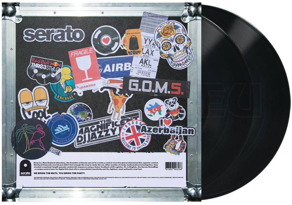 Serato Artist Pressing 2x12“ DJ Jazzy Jeff Control Vinyl Limited Edition