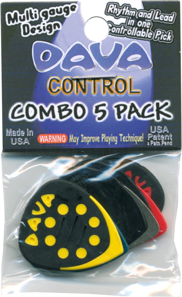 Dava Control Combo 5 Pack Plektrum (5 Stück) | Musikhaus